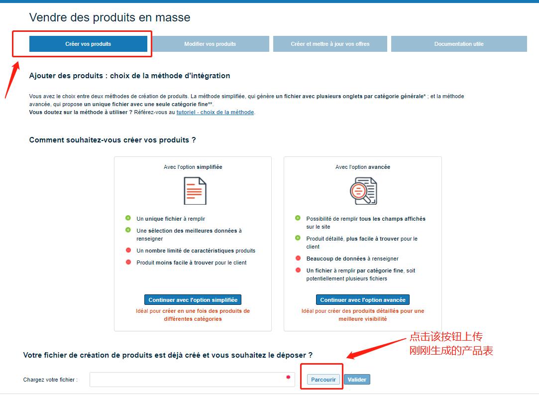 如何批量发布（上架）Cdiscount产品（图文教程） | GeeGaa.COM 极光店长 – 专业的法国cdiscount电商ERP